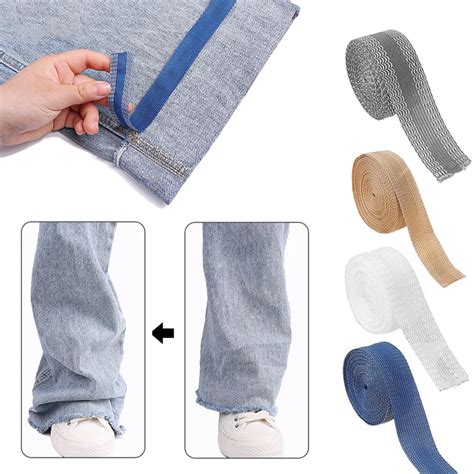 Cinta Autoadhesiva Para Acortar Bordes De Pantalones Dobladillo De