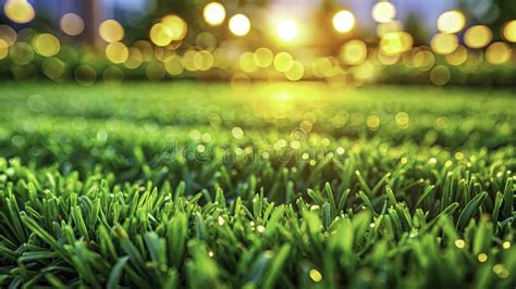 Stunning Artificial Grass Scene Realistic 3d Render Of A Wide Outdoor