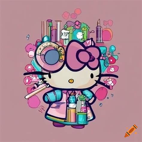 Science Hello Kitty Wallpaper