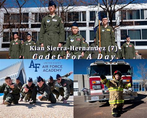 Seven Year Old Boy Usafa Cadet For A Day