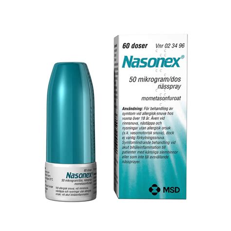 Nasonex Bnf