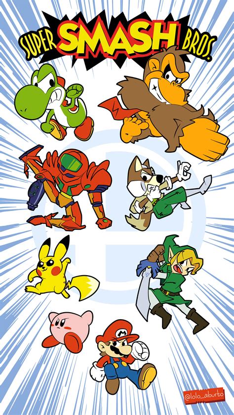 Smash Bros 64 By Lenchyx On Deviantart