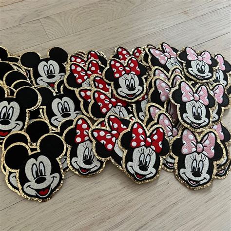 Mickey Mouse Patches Clothes Etsy
