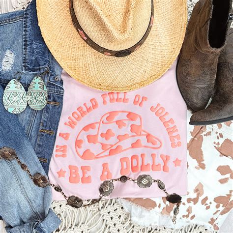 Be A Dolly Puff Screen Print Heat Transfer