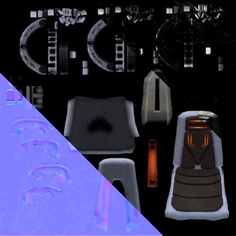 3ds Max Sci Fi Chair