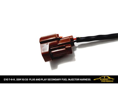 Dsm 1g2g Plug And Play Secondary Fuel Injector Harness Evospec