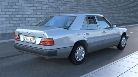Mercedes Benz W124 300d X 1992 3d Model Mercedes Benz W124 Flickr