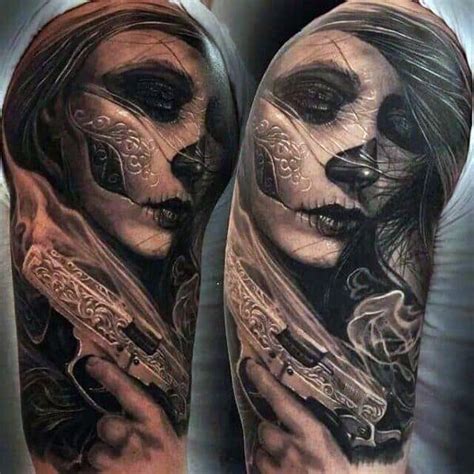 50 Amazing La Catrina Tattoo Designs For Men