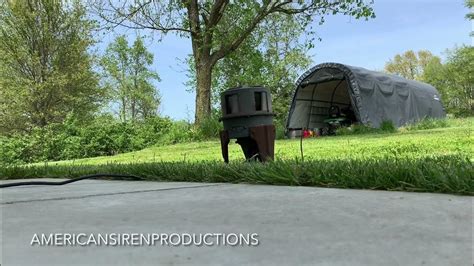 W S Darley Model 2 Siren Test Youtube