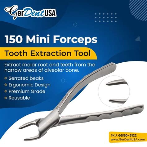 Mini Forceps 150 Is The Ultimate Tooth Extraction Tool Specially