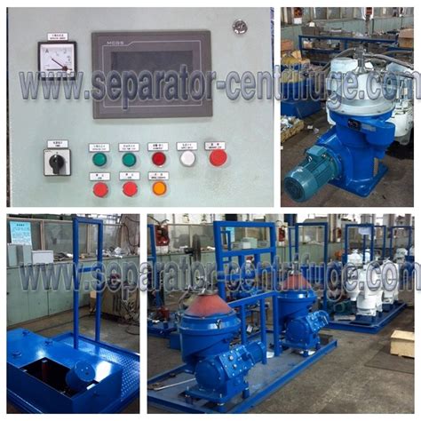 Industrial Disc Stack Centrifuges Oil Purifier Separator Ce Iso