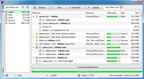d lan a lan file sharing software