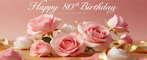 Dwearty Floral 80th Birthday Plates And Napkins For Women