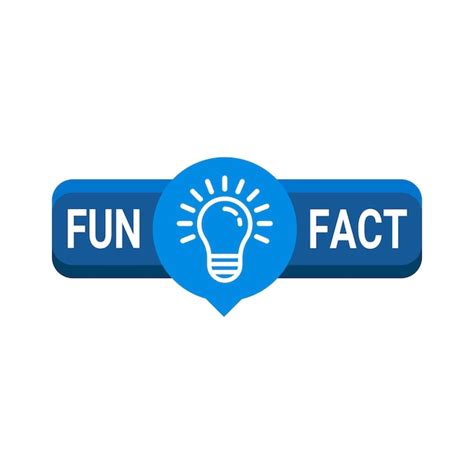 Premium Vector Fun Fact Vector Template Post With Idea Bulb Light