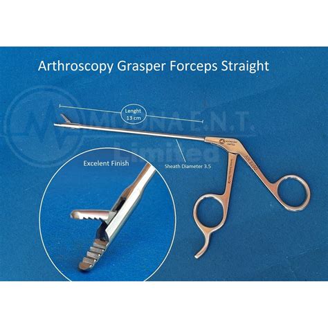 Arthroscopic Straight Grasping Forceps Moona Ent International
