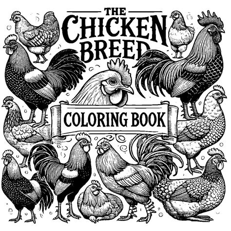 Coloring Book Chicken Breed 2025