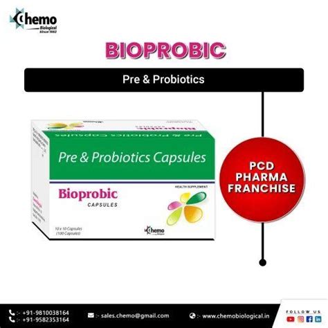 Pre Probiotic Capsule Physical Form Tablets At Best Price In New Delhi Chemo Biological