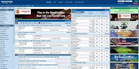 Marathonbet Online Betting And Mobile Review
