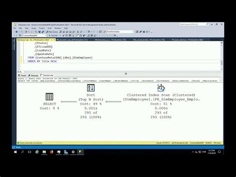 PASS Data Community Summit Talk Batch Execution Mode On Rowstore