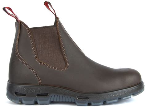 Redback Boots Deep Brown Safety Aquapel Boot Usnpu