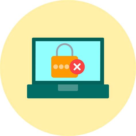 Wrong Password Vector Icon 16400029 Vector Art At Vecteezy