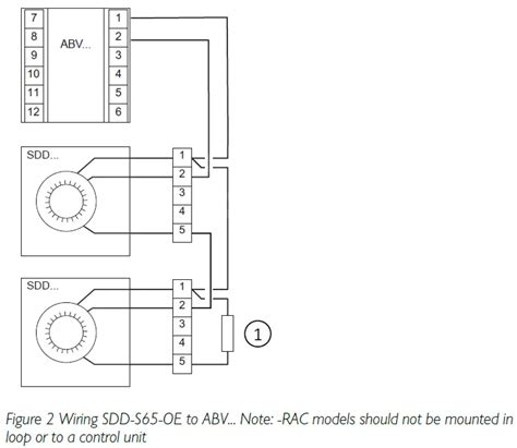 Regin Sdd Oe65 Smoke Detector Duct Mounting Instruction Manual