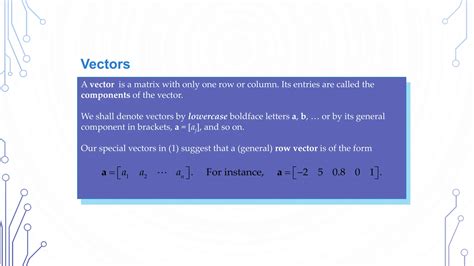 2 Introduction To Matrices Matrix Multiplication Laws Of Transposition Some Special Matrices
