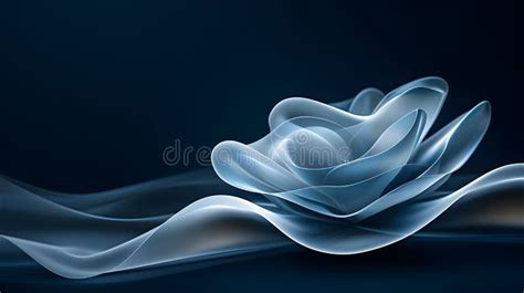 3d Visualization Of Wave Propagation Across A Plane Abstract Art