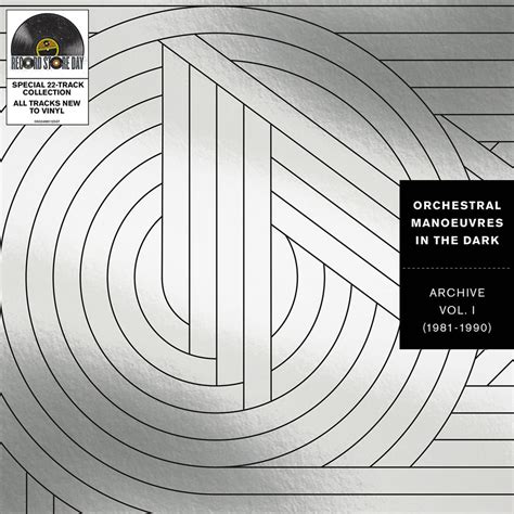 Orchestral Manoeuvres In The Dark Archive Vol 1 1981 1990 Rsd26