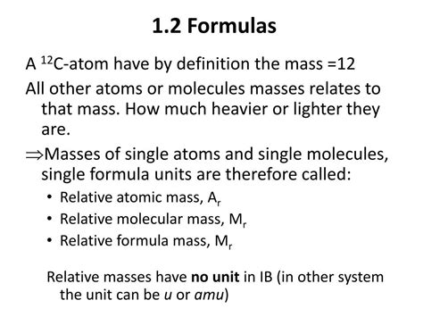 Formula Unit Definition