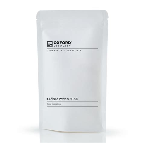 Caffeine Powder Buy Pure Caffeine Powder Oxford Vitality