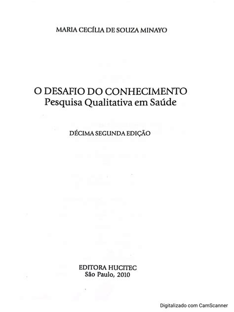 Minadocap7projeto De Investigação 1 Pdf