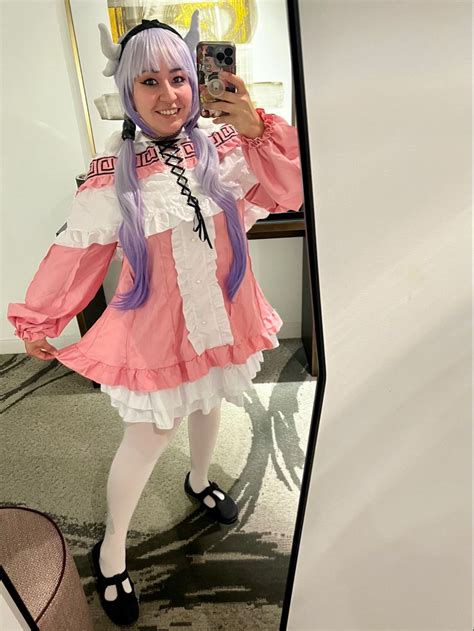 Kanna Kamui Cosplay Cosplay Miss Kobayashis Dragon Maid Harajuku