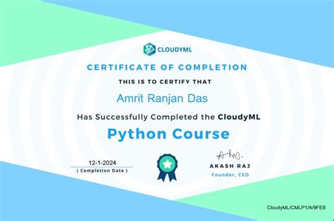 Amrit Ranjan Das On Linkedin 🚀 Exciting News Just Completed The