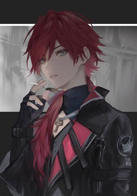 裳黒 On Twitter Red Hair Anime Guy Anime Red Hair Cute Anime Guys