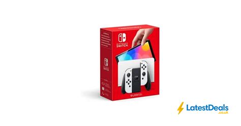 Nintendo Switch Oled White £279 At Asda
