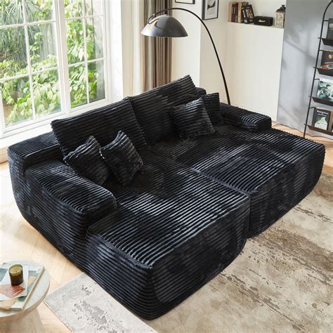 81 Boneless Sofa Modular Sleeper Couch