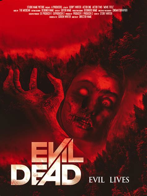 Evil Dead Poster 2 By Officailjdesigns On Deviantart