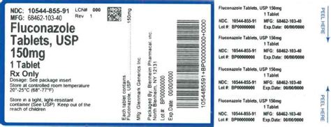 Fluconazole Blenheim Pharmacal Inc Fda Package Insert