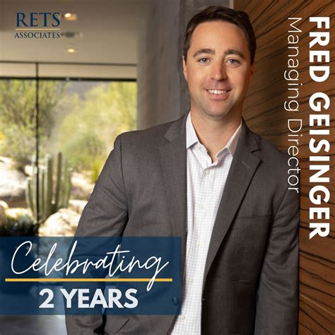 Rets Associates On Linkedin Workanniversary Recruiter Cre Realestate