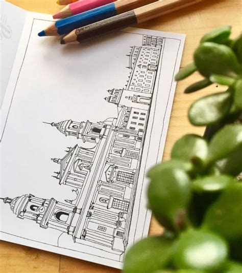 Postales Para Colorear De Bogotá A Vuelo De Pájaro