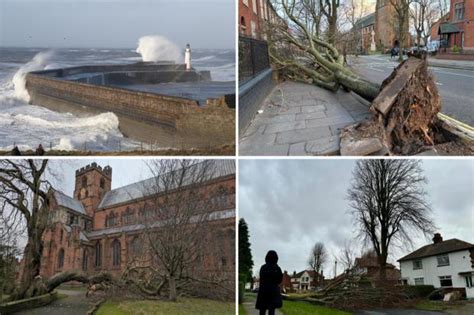 Storm Eowyn In Pictures Cumbria Faces Its Full Force