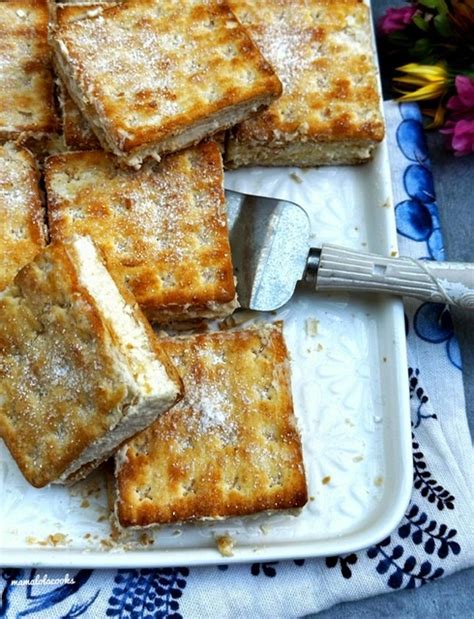 Lattice Biscuit Cheesecake Slice Mama Lola Cooks