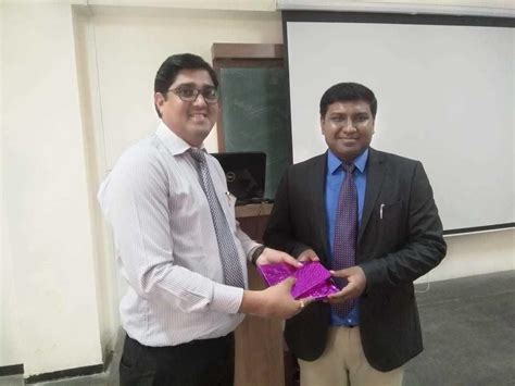 At Sandip University Nashik Dr Abhijit Biswas Frm Cma Phd