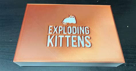 Lid For Exploding Kittens By Dillon Nichols Download Free Stl Model