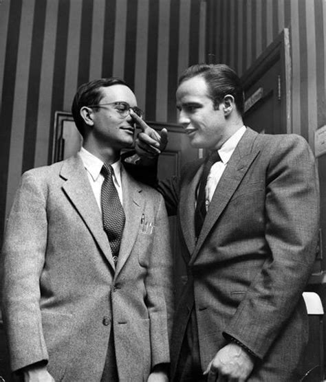 Wally Cox And Marlon Brando Matthews Island