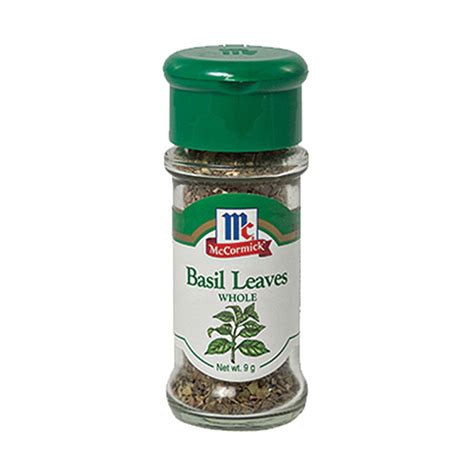 Basil Leaves Whole 9g