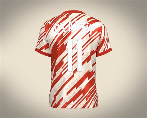 Soccer Sports Red Jersey Player 11 Model Turbosquid 2023544
