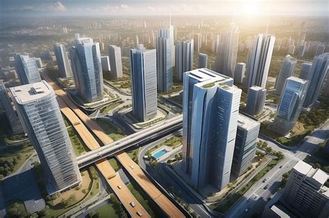 Premium Photo Innovative Infrastructure Creative Architecture And