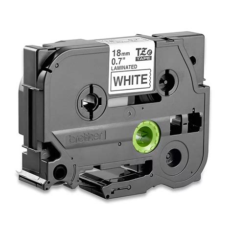 Brother® P Touch® Tze Tape Black On White 3 4 S 16117 Uline